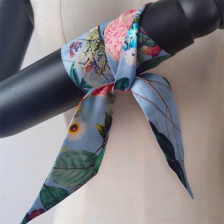 Custom silk hair ponytail scarf maker digital print your designs on ...