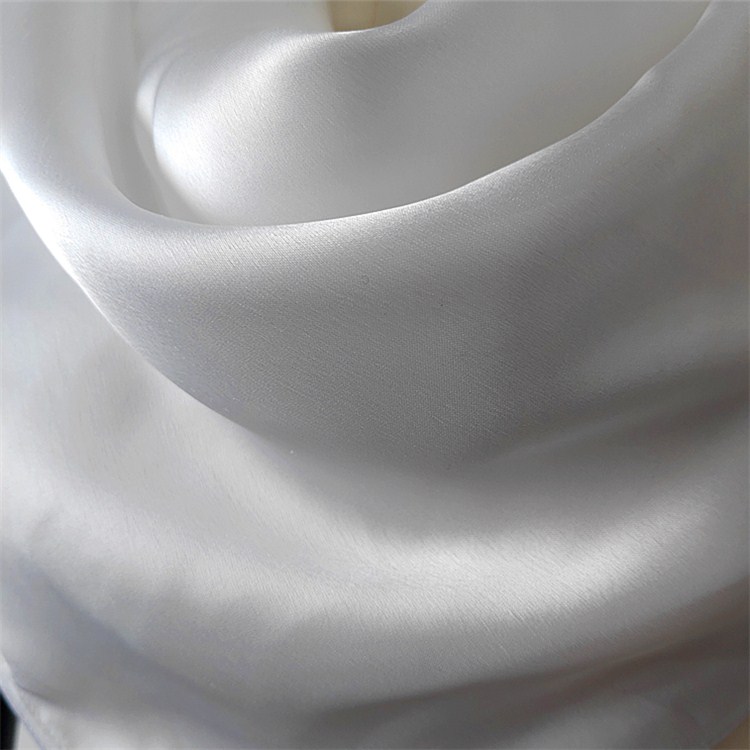 Custom white silk scarf for dyeing