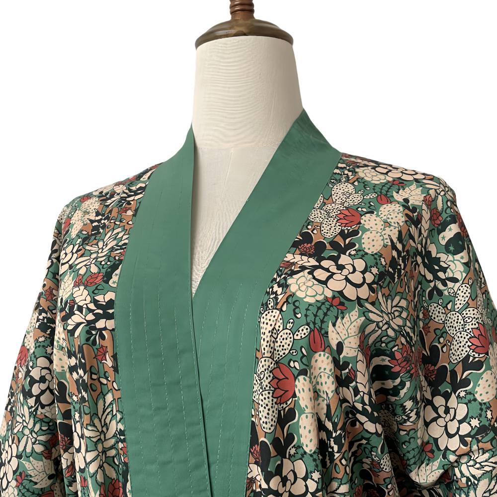 custom kimono house robe made in china